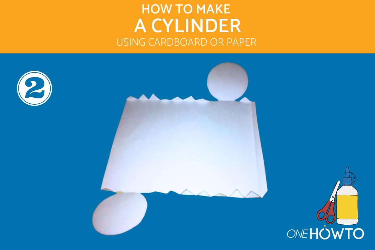 How to Make a Cylinder With Paper or Cardboard - Step by Step Instructions