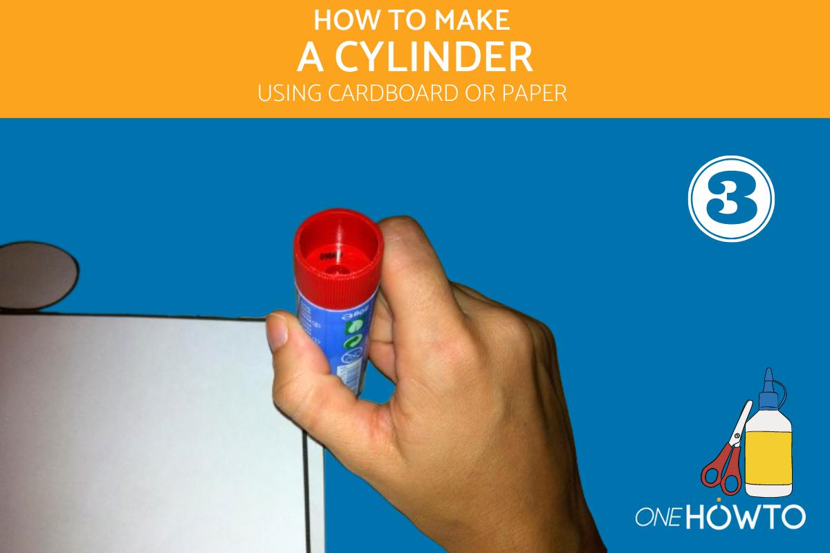 How to Make a Cylinder With Paper or Cardboard - Step by Step Instructions