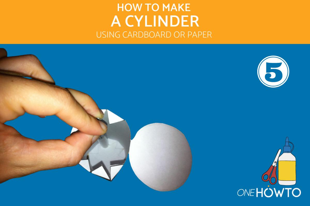 How to Make a Cylinder With Paper or Cardboard - Step by Step Instructions