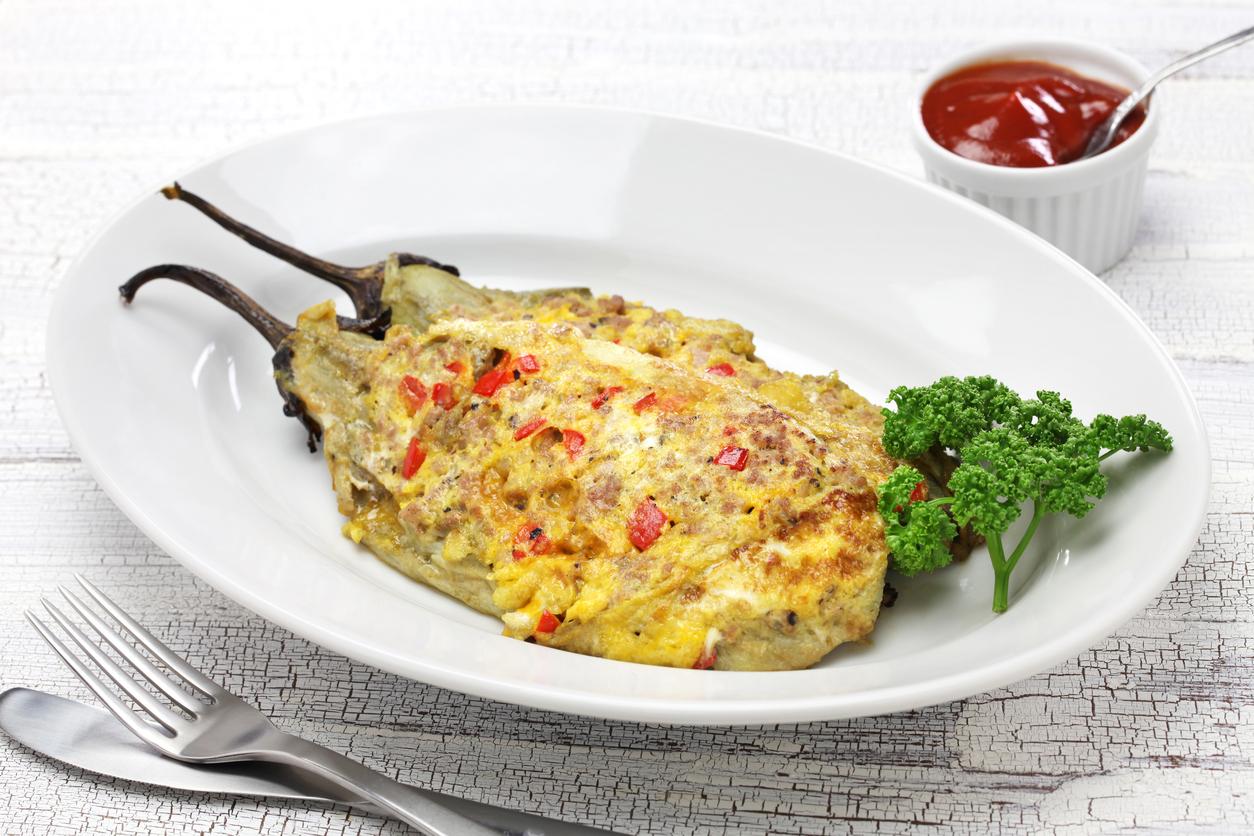 How to Cook Tortang Talong with Egg