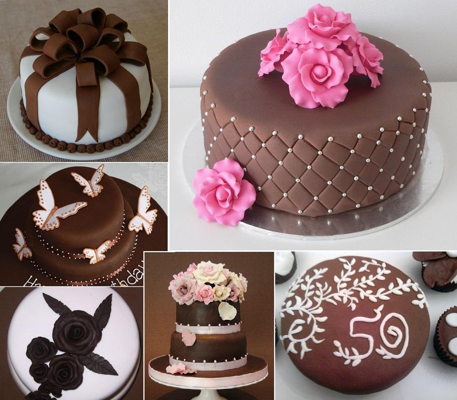 how to make cake with fondant