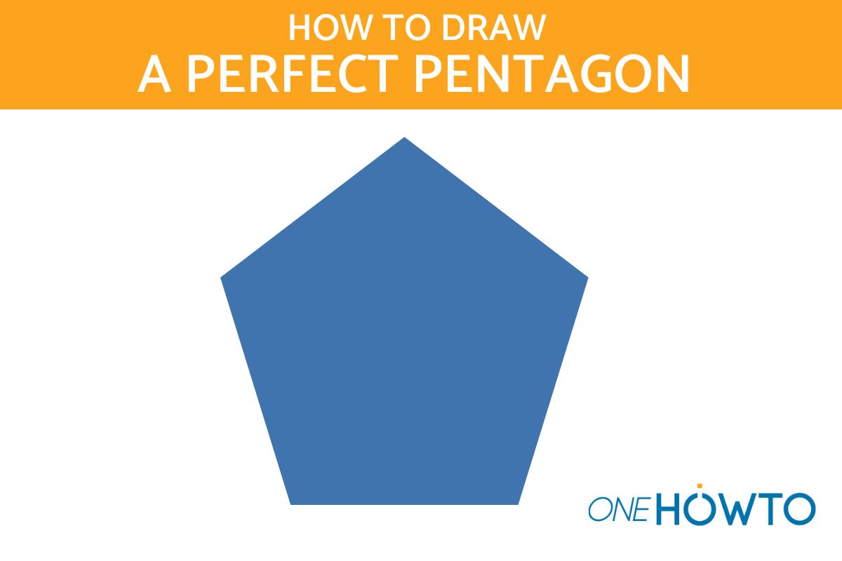 how to draw pentagon