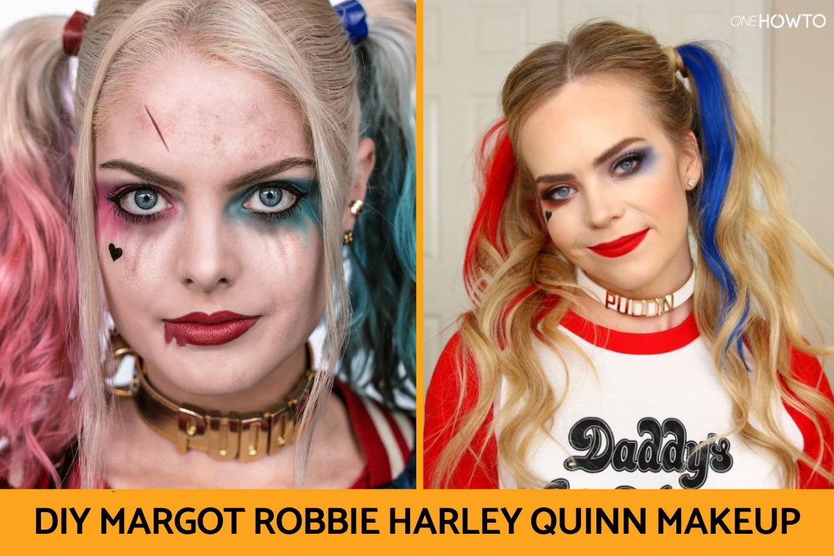 What Does Harley Quinn's Makeup Look Like
