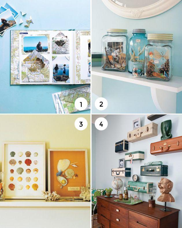 How to Display Travel Souvenirs