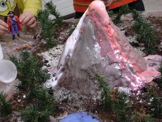 How to Make a Salt Volcano - 7 steps