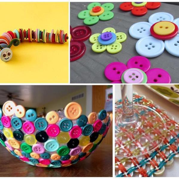 making things with buttons