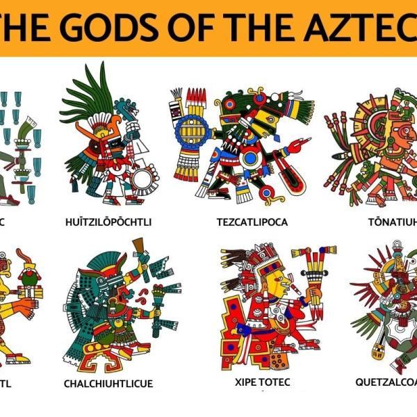 aztec gods list