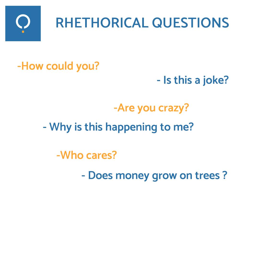 What is a Rhetorical Question? With Examples
