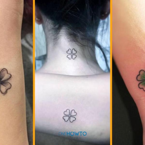 Female Clover Tattoos 80 Clover Tattoos For The Symbol Of Good Luck