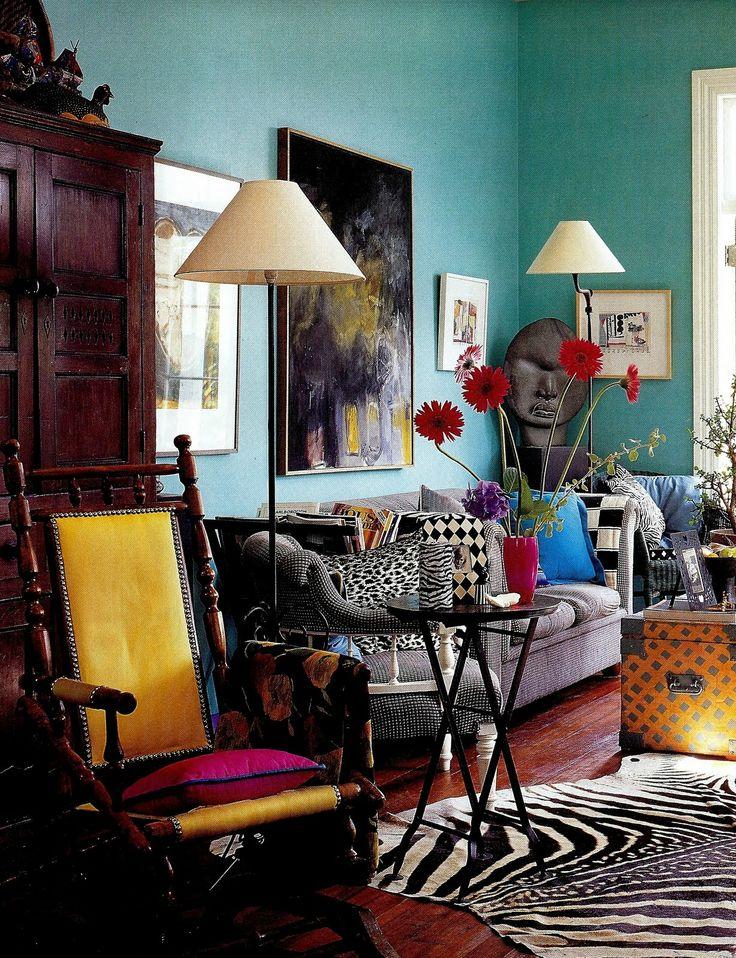 simple eclectic decor