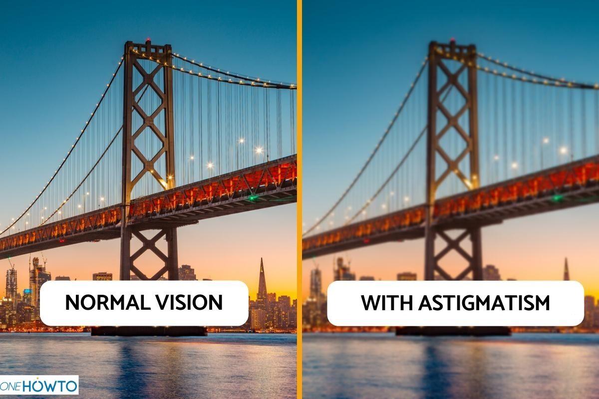 How Do People With Astigmatism See? - Astigmatism Vision Comparison